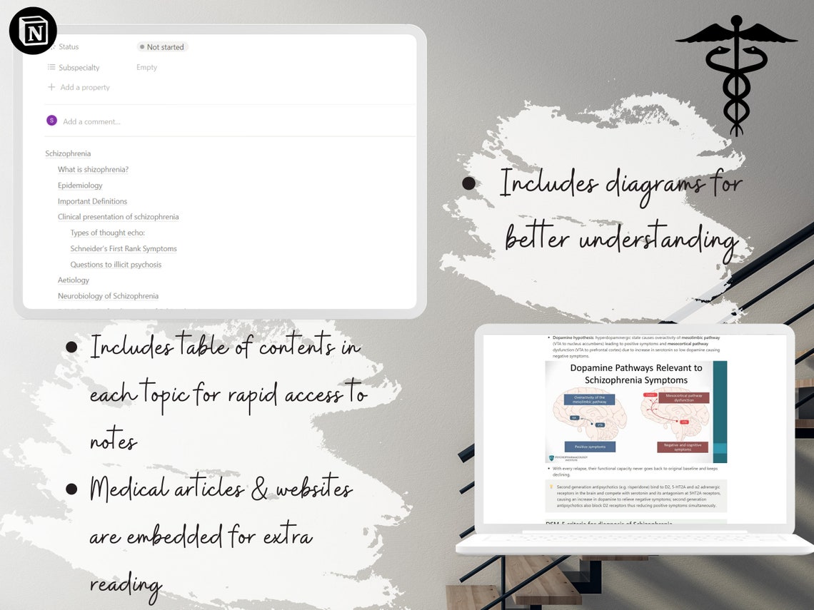 Notion Templates for Medical Students Medical Notes Digital Notes ...