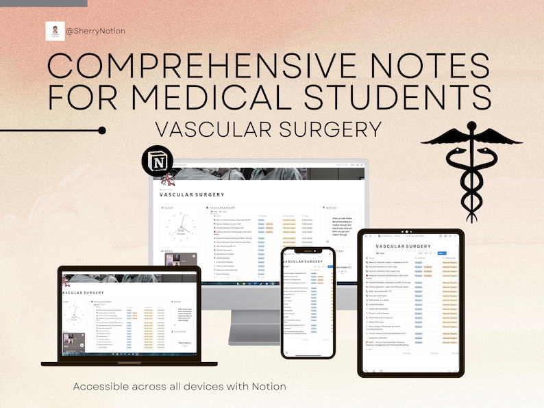 Notion Templates for Medical Students | Medical Notes | Digital Notes ...