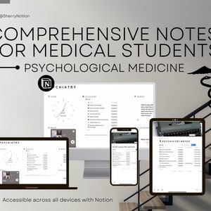 Notion Templates for Medical Students | Medical Notes | Digital Notes ...
