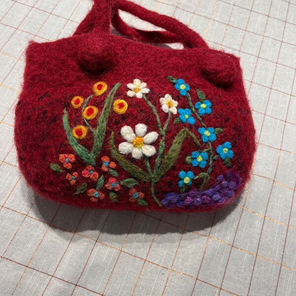 Felted Wool Purse - Etsy