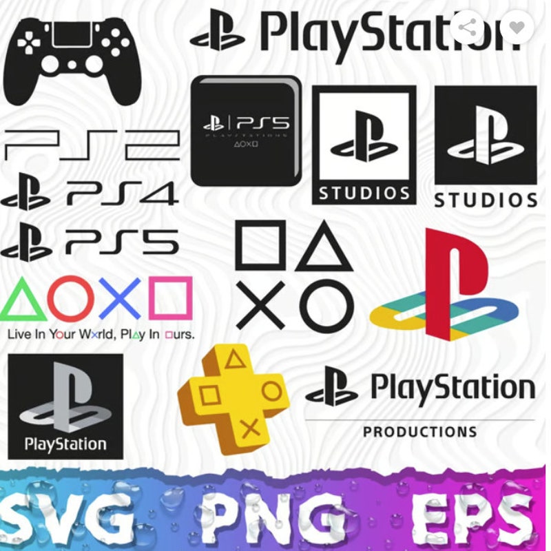 Playstation Svg - Etsy