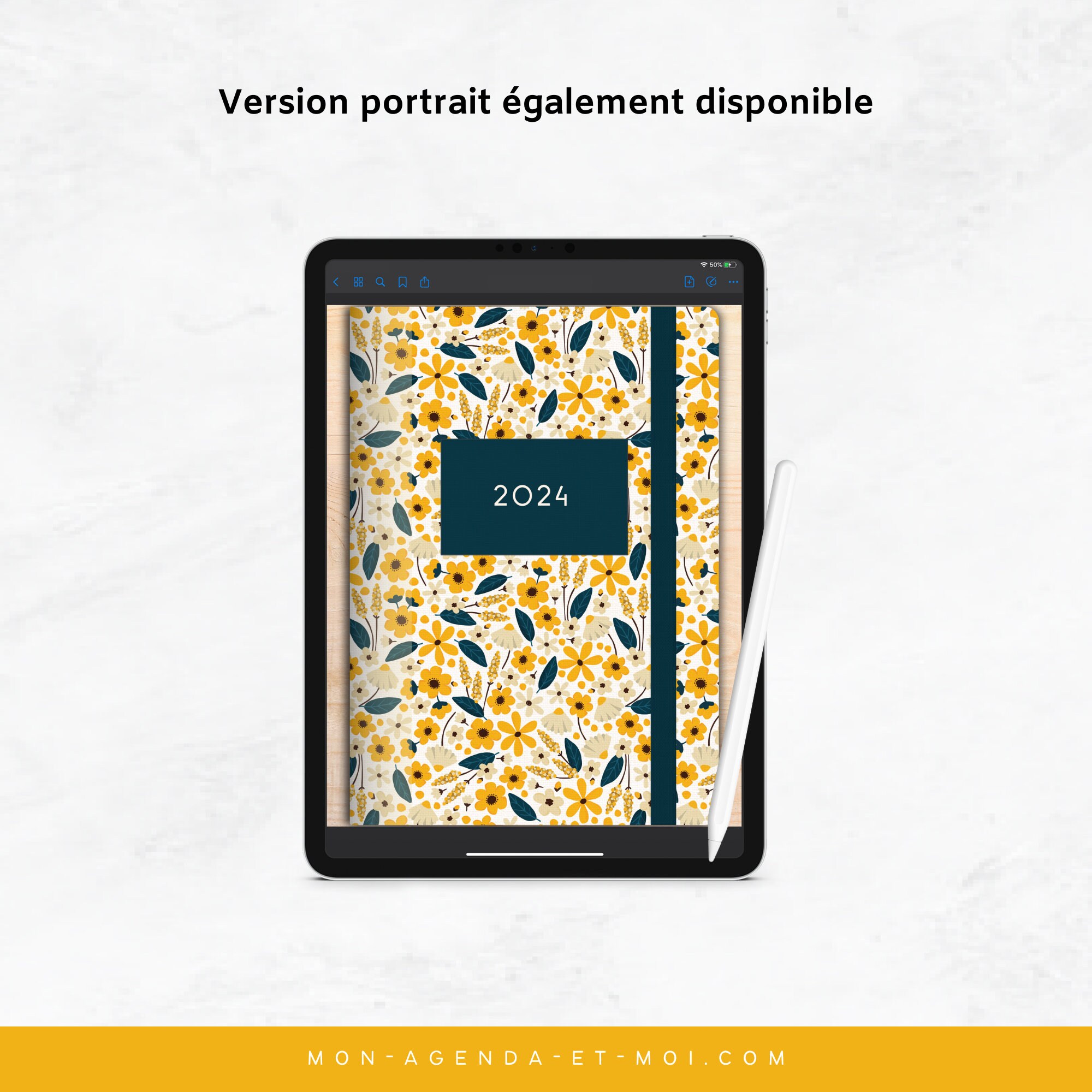 French 2024 Digital Agenda Dated Digital Planner With - Etsy