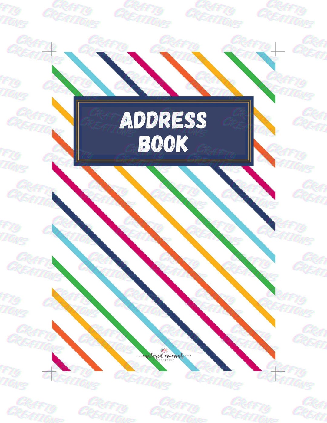 Printable A4 Address/contact Book - Etsy