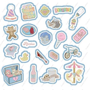 Printable 'melanie Martinez' Stickers - Etsy