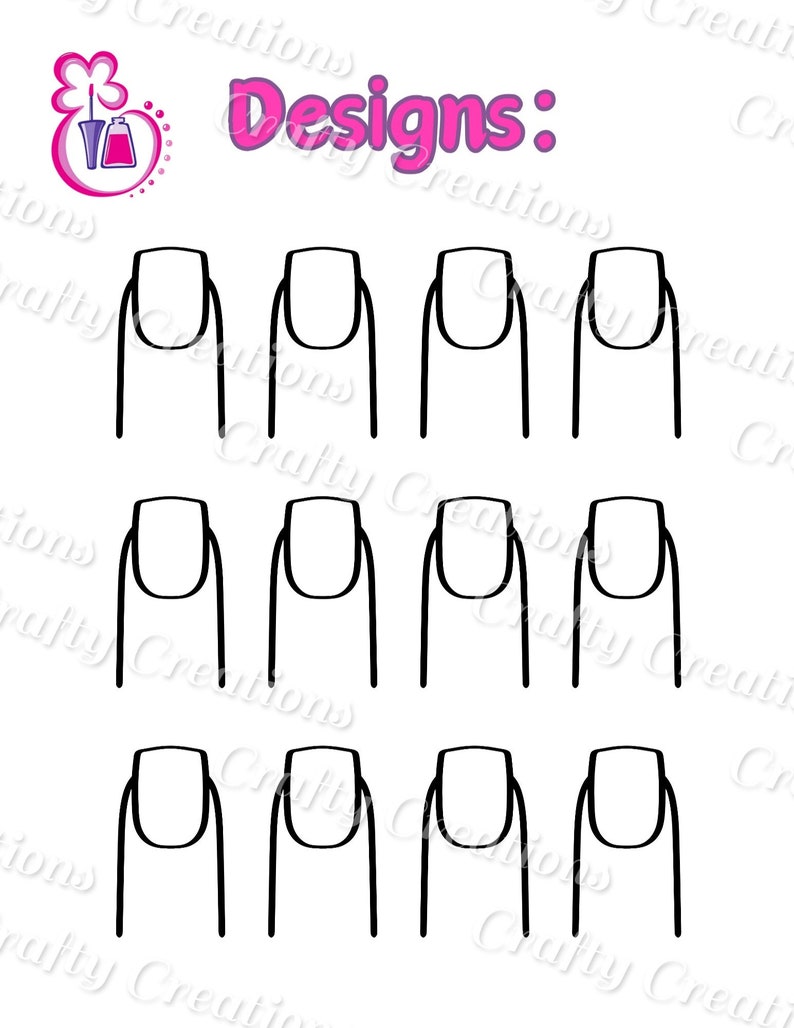Dramatic Play 'NAIL SALON' Printables - Etsy Australia