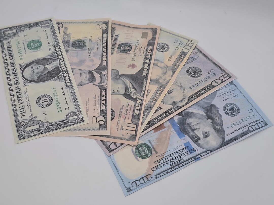 Printable Money for Dramatic Play - Etsy Australia