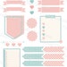 Printable Pastel Planner Stickers - Etsy