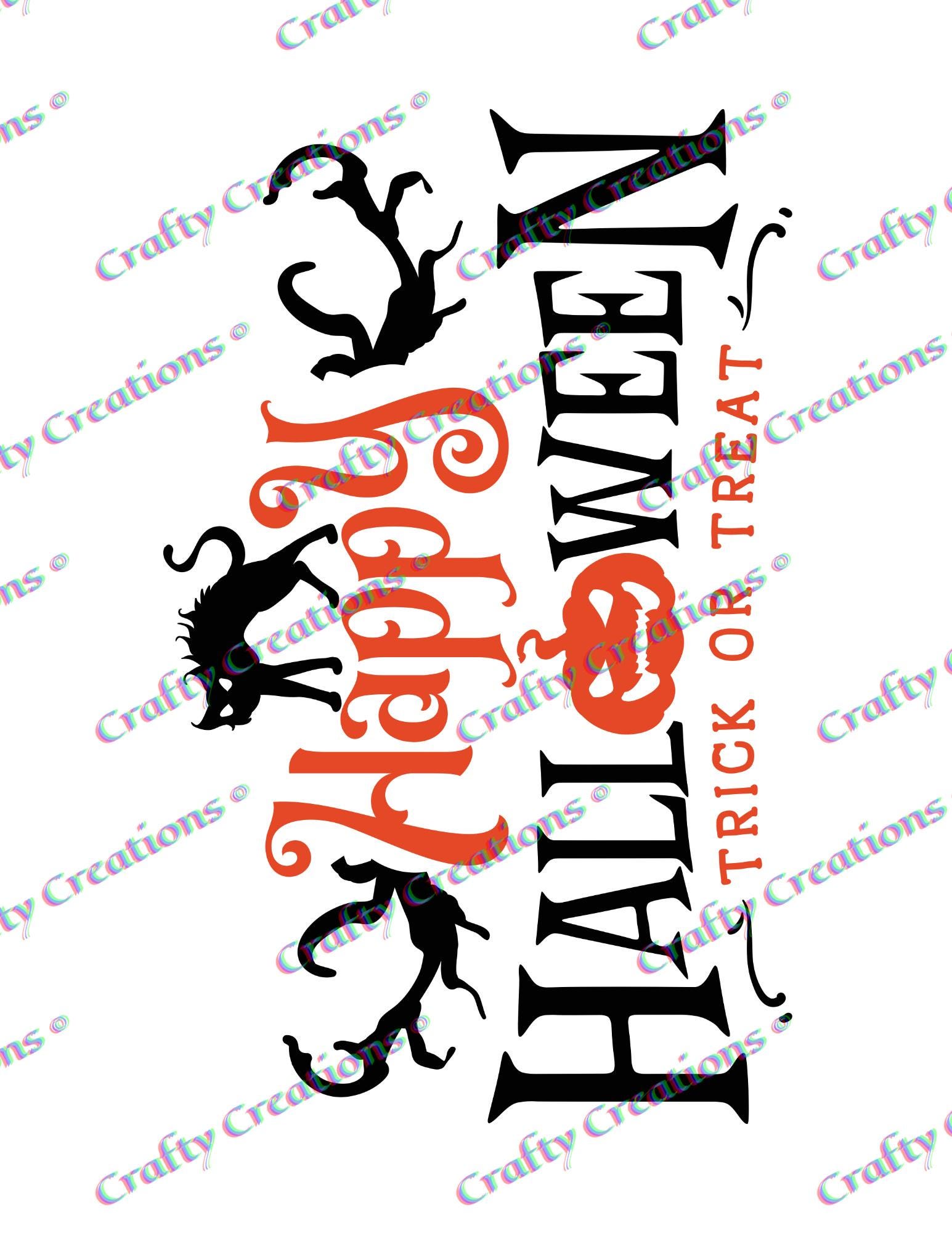 Set of 6 Halloween Printable Signs/decor - Etsy