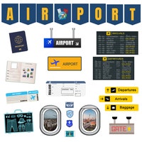Airport Theme Airplane - Etsy