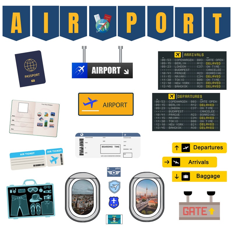Airport - Etsy