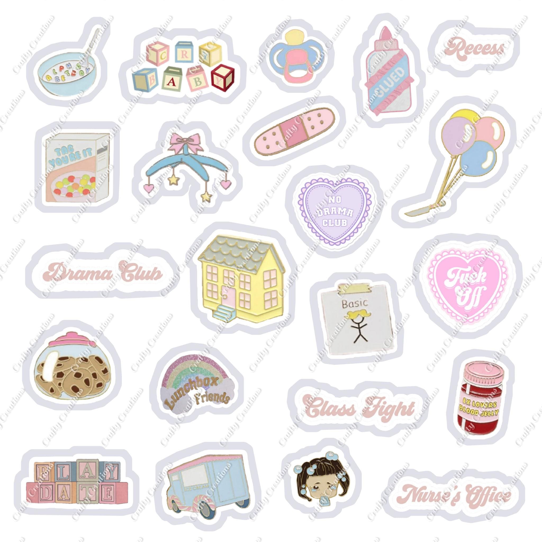 Printable 'melanie Martinez' Stickers - Etsy