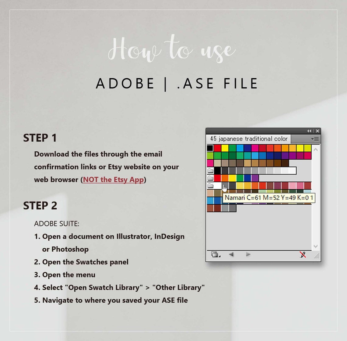 45 Japanese Traditional Colors With HEX Code Digital Colour Palette ...