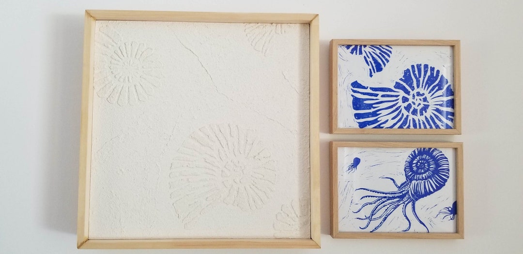 Fossils Decorative Panel - Etsy