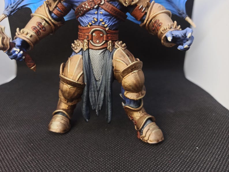 Izual the Betrayer Diablo Miniature Hand Painted 3d Print 14cm High - Etsy