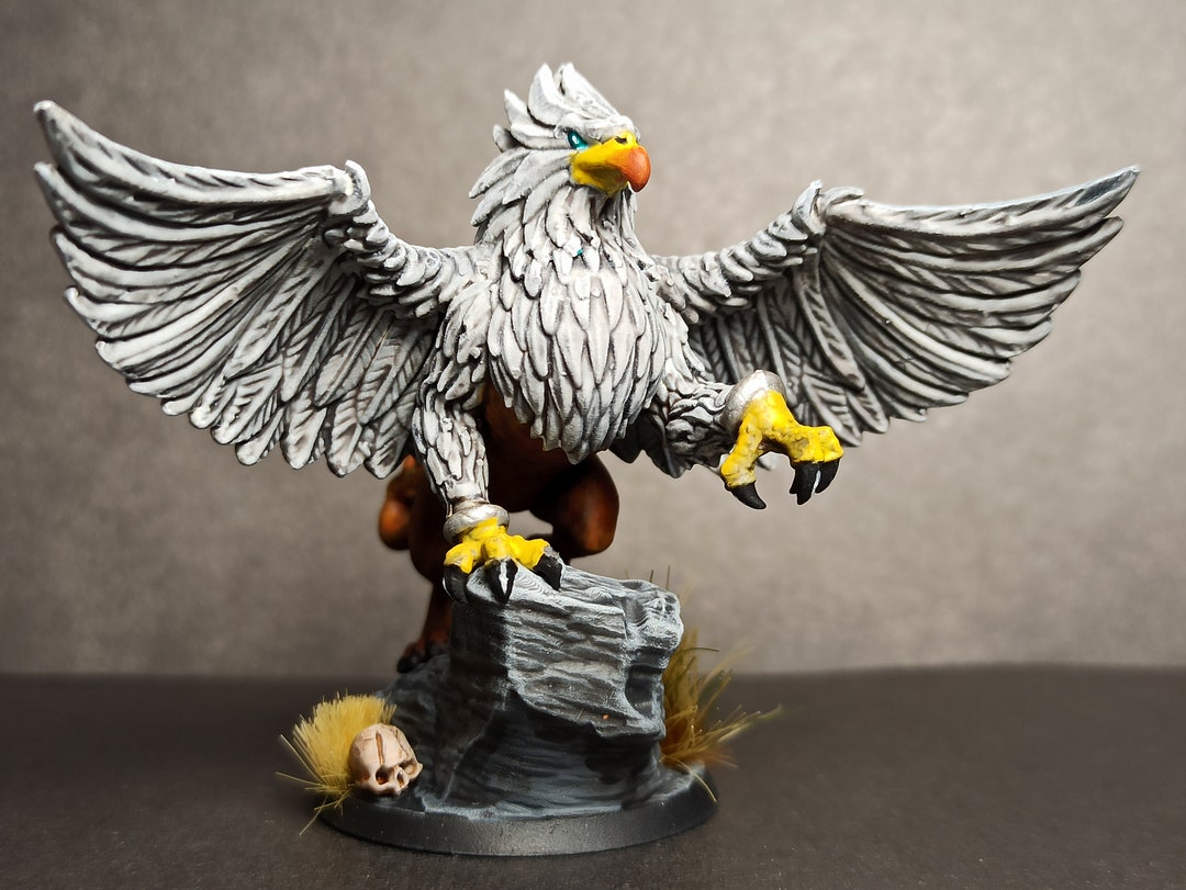 Miniature Hand-painted Royal Griffin Heroes of Might and Magic - Etsy