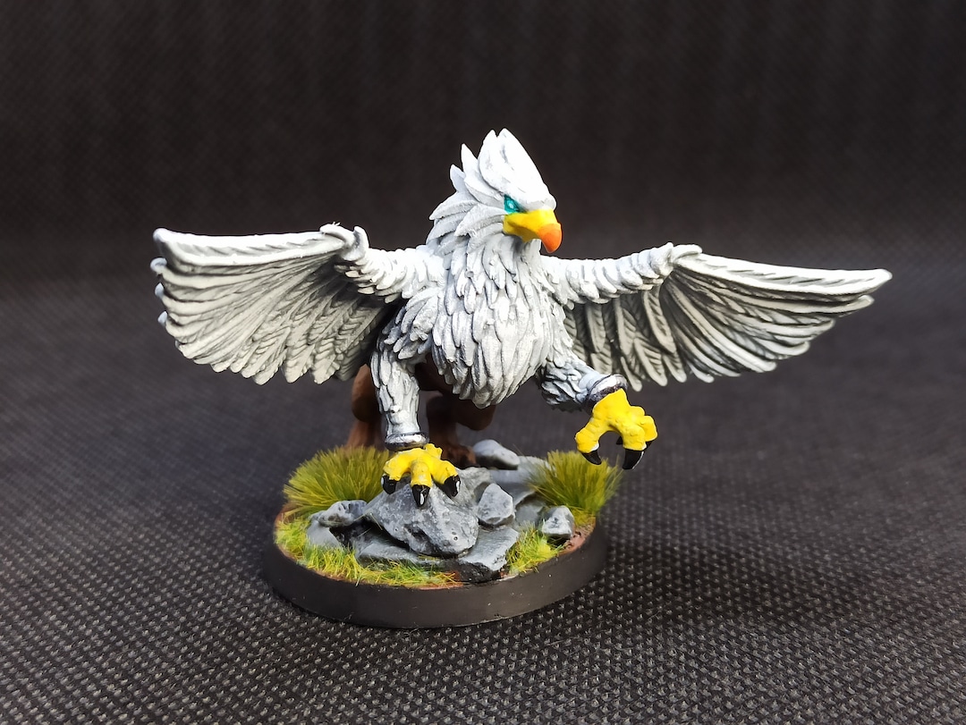 Miniature Hand-painted Royal Griffin Heroes of Might and Magic III ...