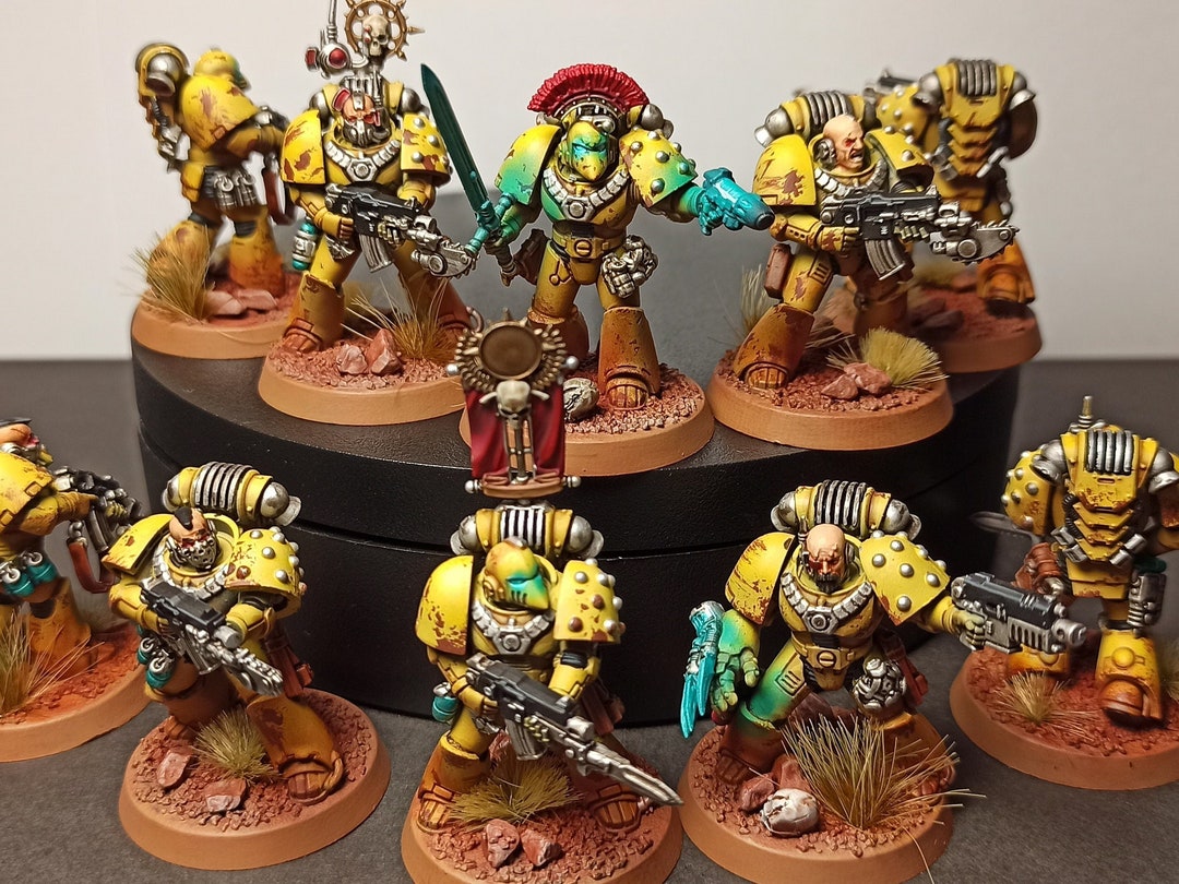 Warhammer 30k / 40k Space Marines Horus Heresy Tactical Squad - Etsy