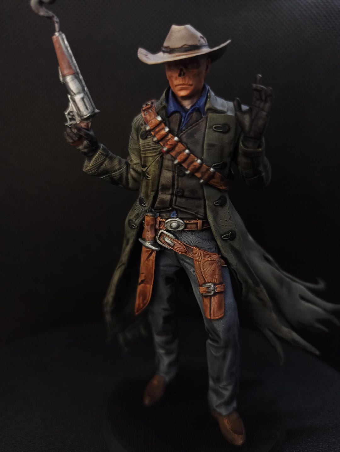 The Ghoul Miniature Inspired by Fallout Character Hand Painted 10cm ...