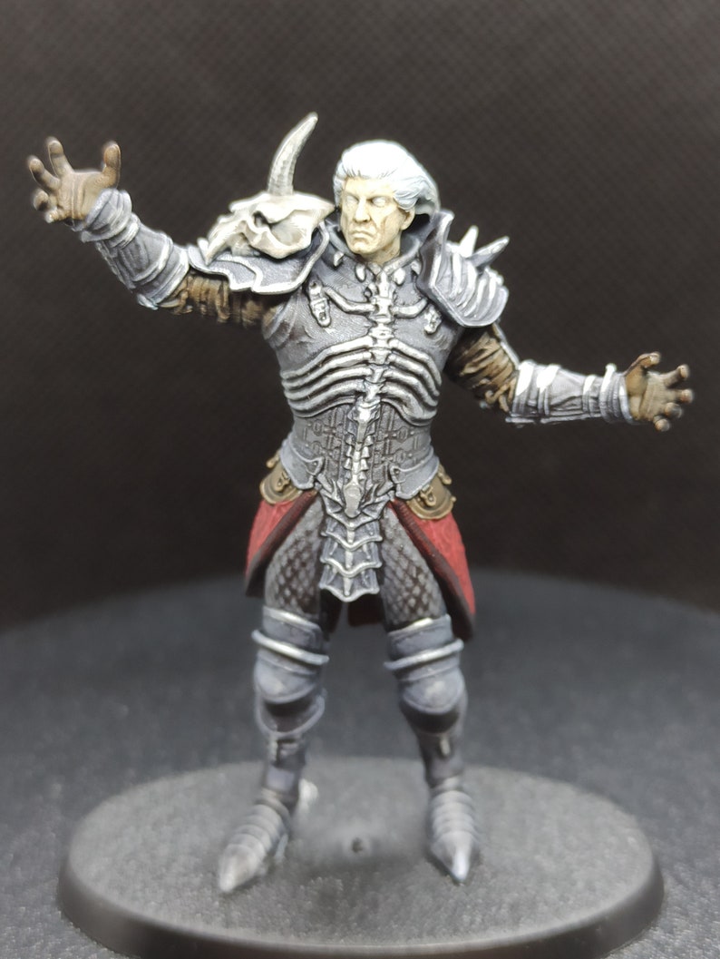 Necromancer Miniature Hand Painted Diablo 2 Inspired 3d Print Resin ...