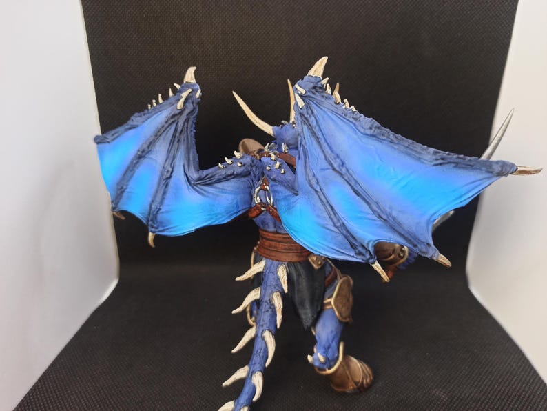 Izual the Betrayer Diablo Miniature Hand Painted 3d Print 14cm High - Etsy