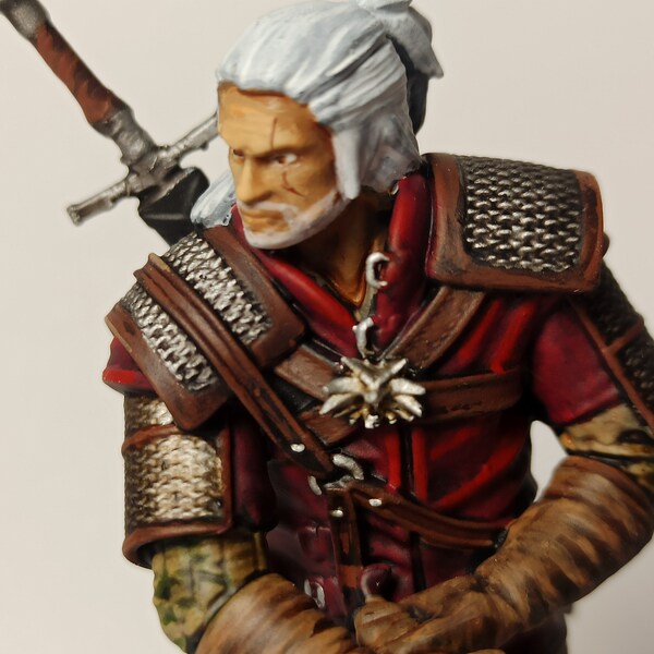 3d Printed Witcher Miniature - Etsy