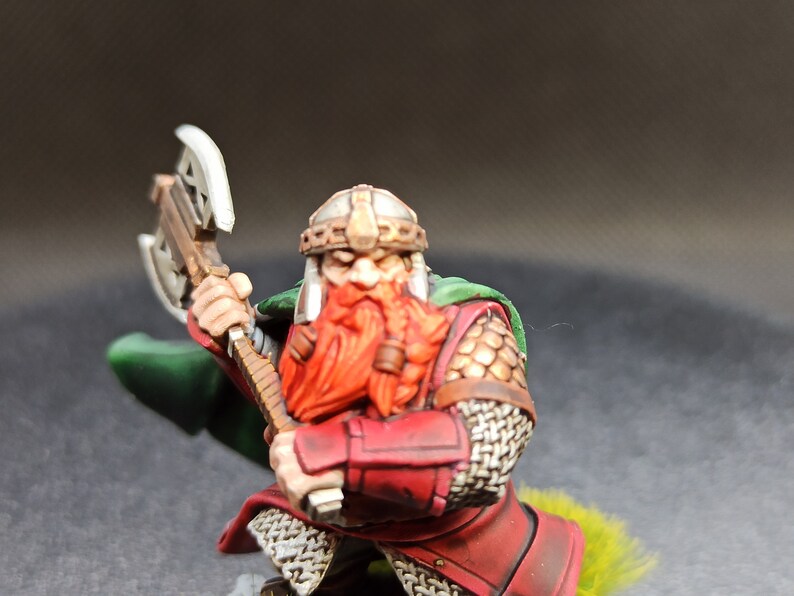 Miniature Gimli LOTR Lord of the Rings Hand-painted 3d Print - Etsy