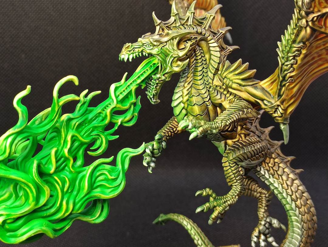 Gold Dragon Dungeons and Lasers Durkar the Sovereign Serpent Hand ...