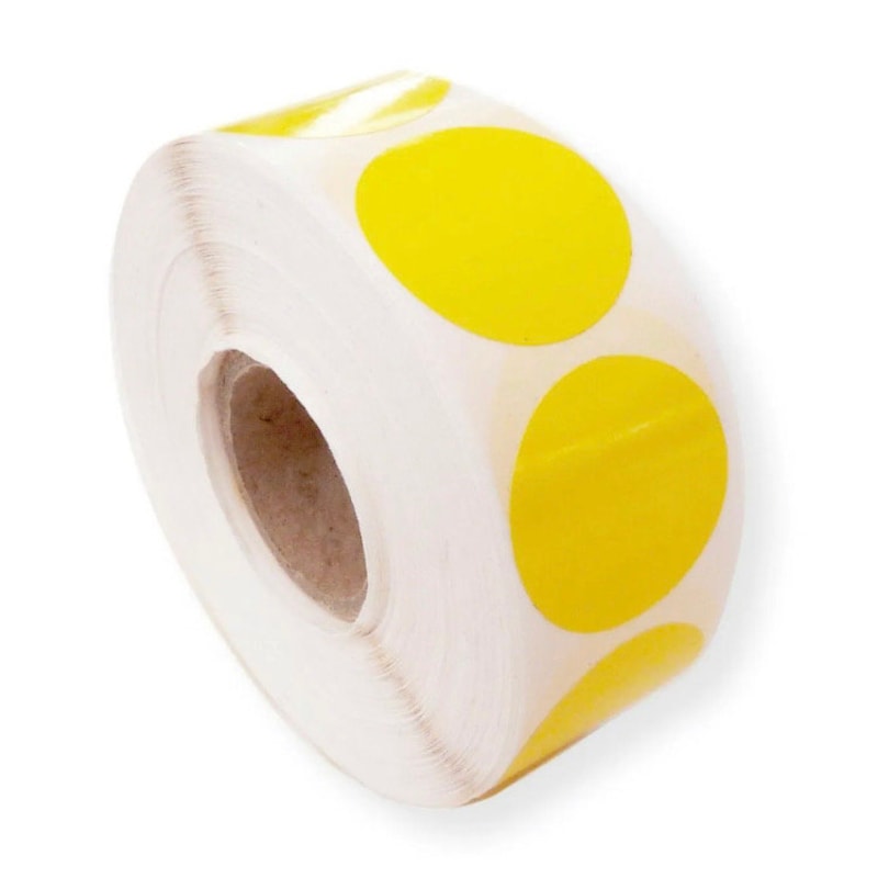 Yellow Stickers - Etsy