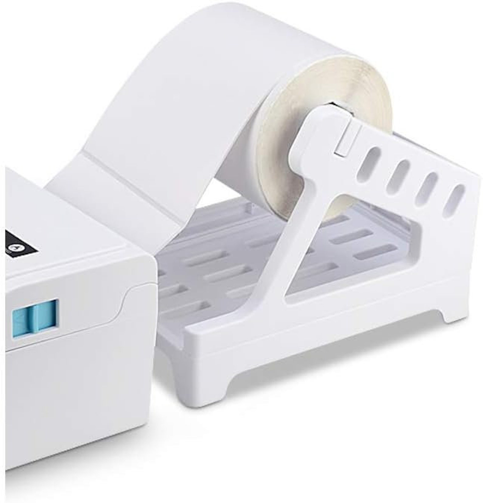 External Roll Holder for Desktop Label Printers | Stand Shipping Label ...