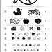Eye Test Chart for Kids. PRINT READY - Etsy