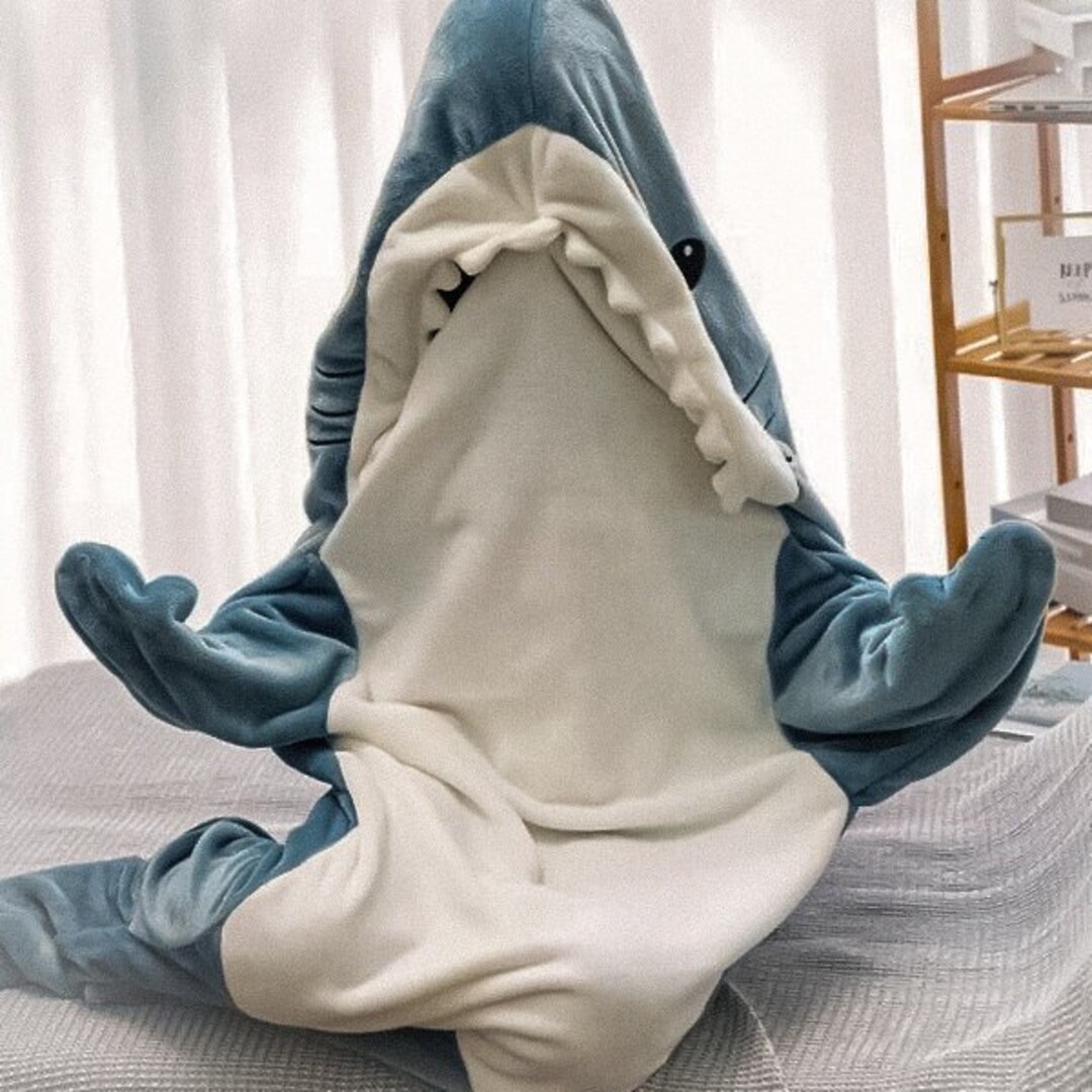 Fin-tastic Dreams Shark-themed Jumpsuit Pajamas for Comfort and Style ...