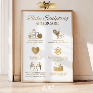 Body Sculpting Art, Real Foil Print, Body Quotes, Body Contouring, Body ...