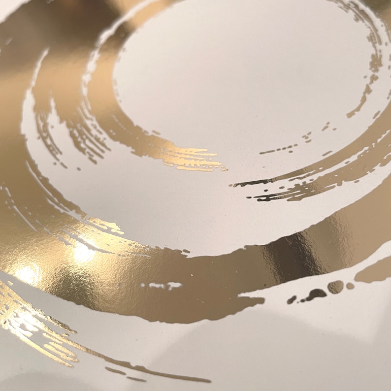Gold Foil Lymphatic Drainage Poster Set of 3, MLD Massage Therapist ...