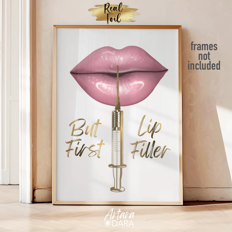 Lips Poster - Etsy