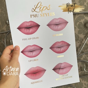 PMU Posters, Pmu Styles, Real Foil Print, Permanent Makeup, Brow Pmu ...