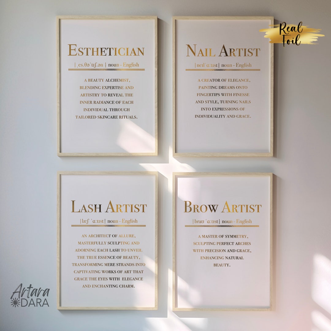 Beauty Definition Art, Beauty Salon Decor, Esthetician Definition, Real ...