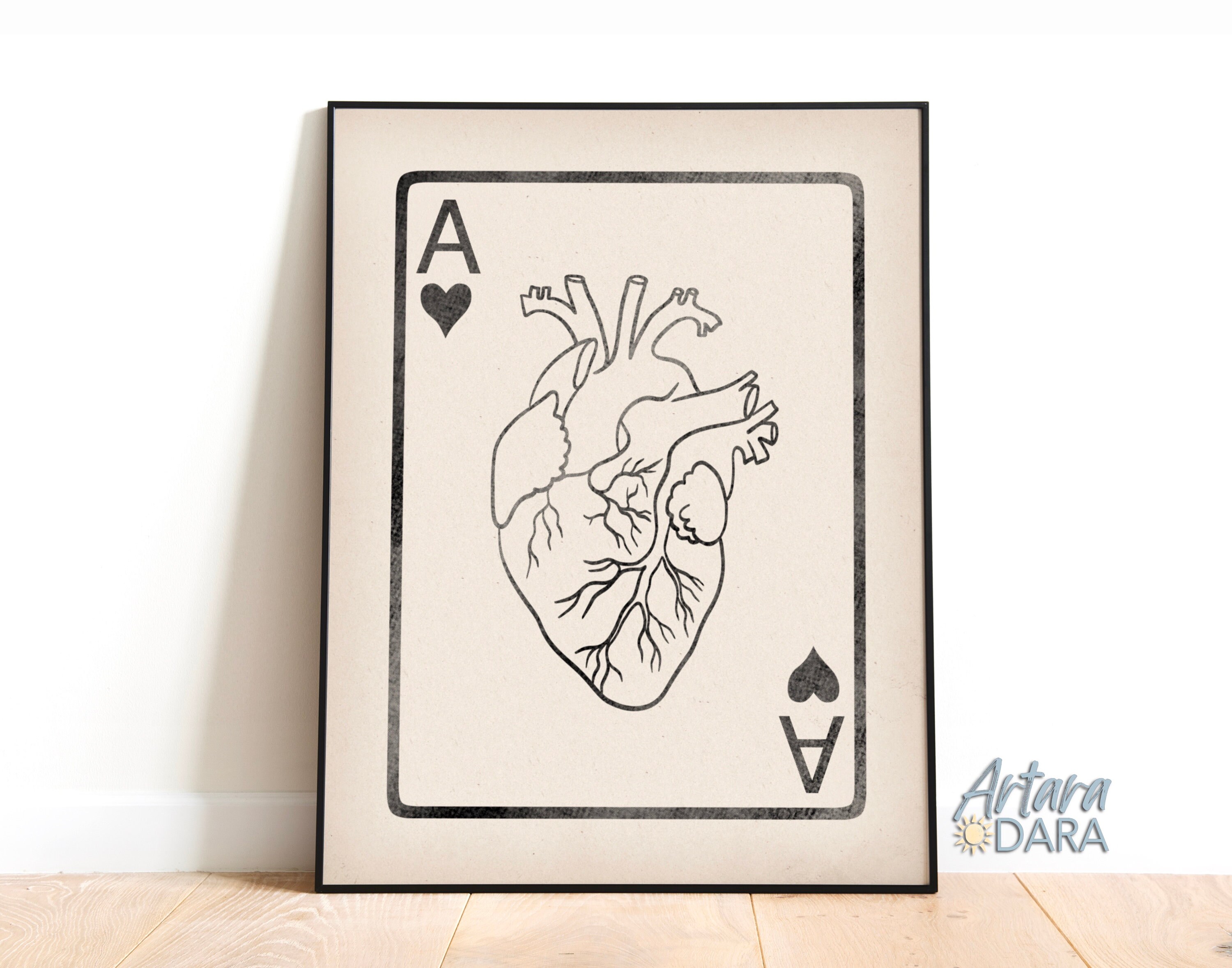 Perfect Match Wall Art, Tarot Lovers Poster, Trendy Vintage Art, Trendy ...