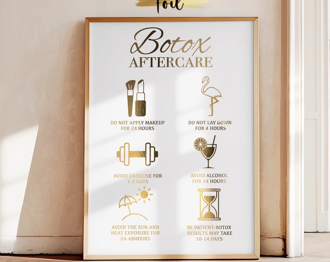 Botox Available Here Laminated Poster Advertisement Sign Notice ...