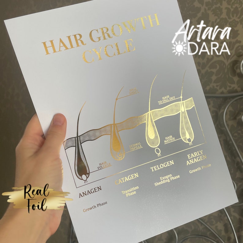 Laser Hair Removal, Laser Clinic Decor, Real Foil Print, Laser ...