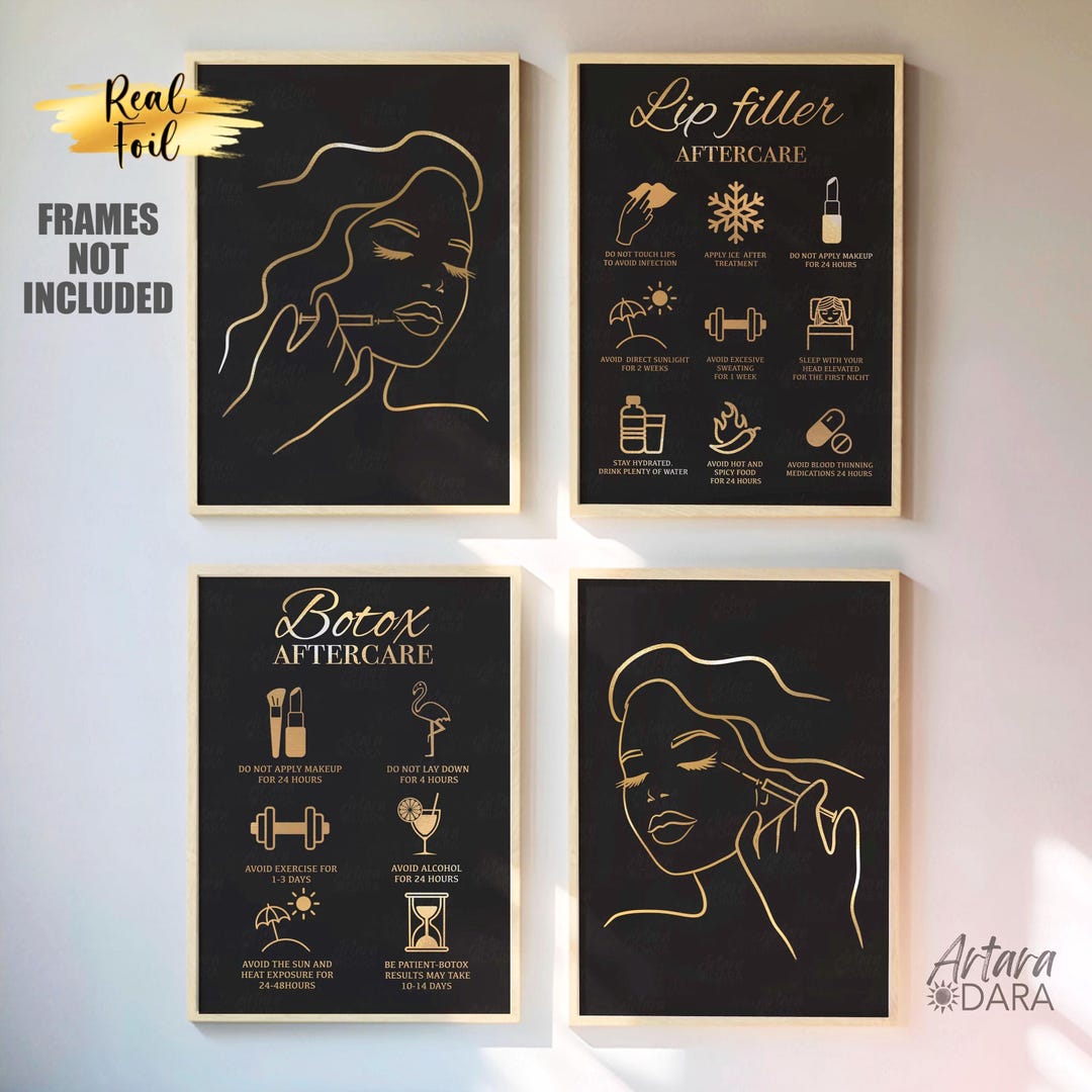 Lip Filler Aftercare, Beauty Injection Art, Golf Foil Print, Botox ...