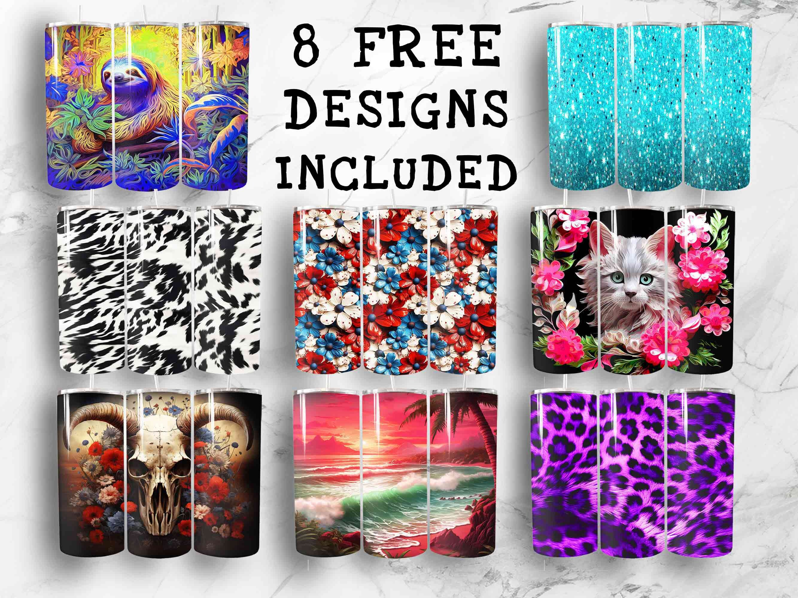 Sunset Beach Tumbler Wrap Scene, Ocean Summer Designs PNG, 20oz ...