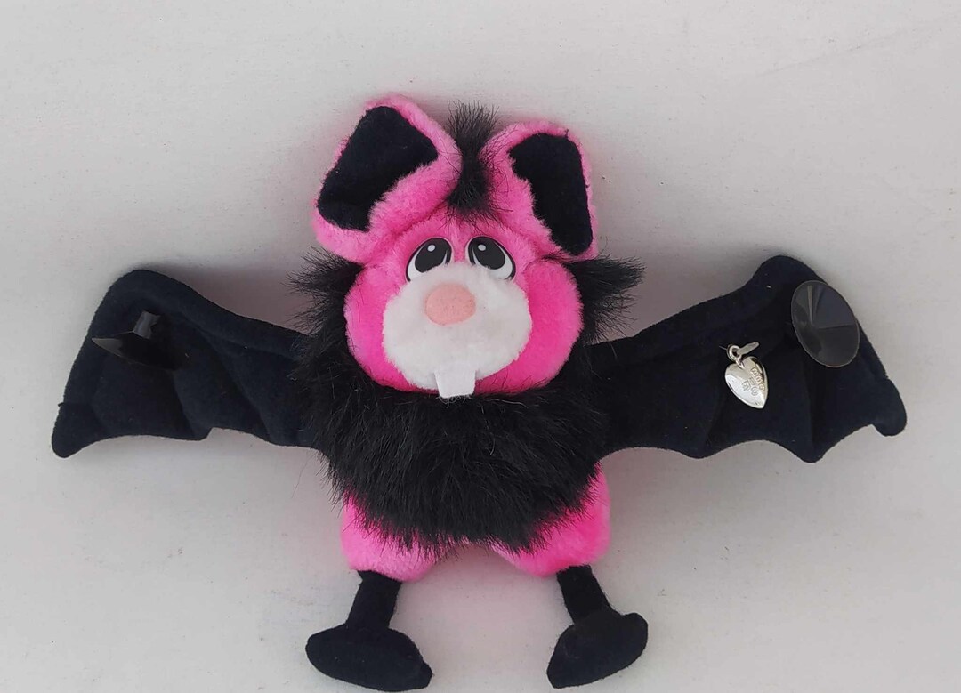 El Greco 1980s , Made in Greece Plush Toy ,cute Bat With Suction Cups ...