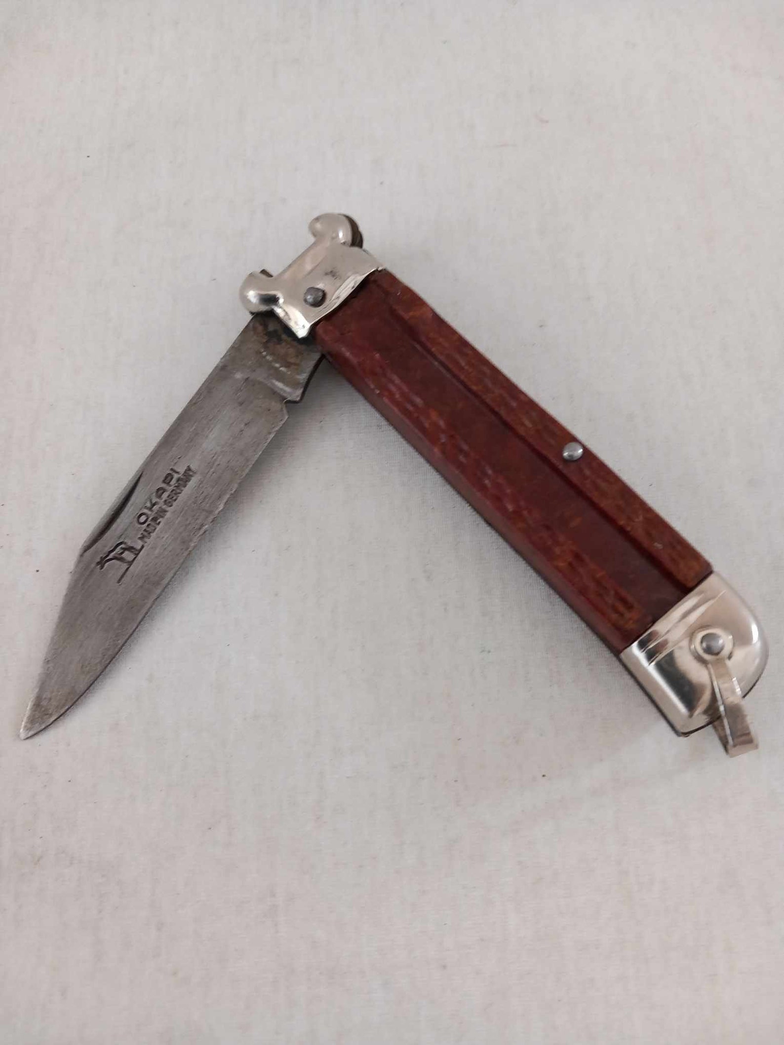 Okapi W. Germany Folding Pocket Knife ,vintage Okapi Pocket Knife ...