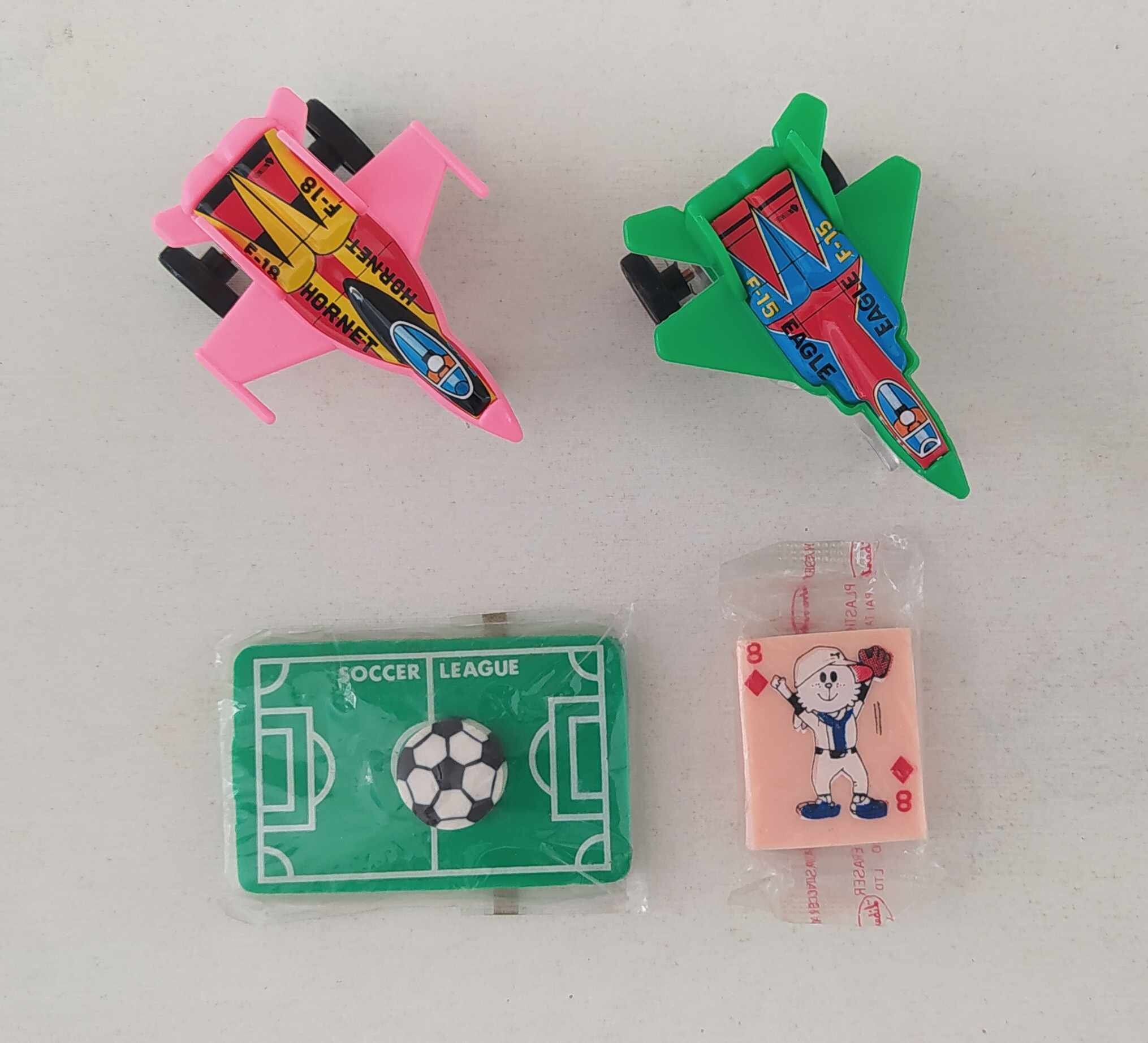 Vintage Erasers 1980s 1990s Lot of 2 Erasers and 2 Sharpeners Vintage ...