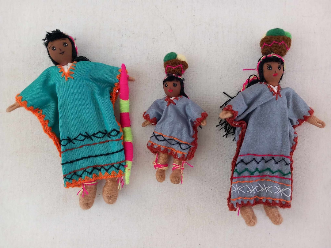 Peruvian Handmade Dolls ,folk Art Handcrafted Peruvian Doll ,peruvian ...