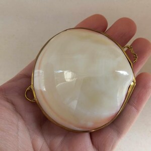 Shell Purse ,2 Vintage Shell Purses ,brass Bound Polished Shell Purses ...