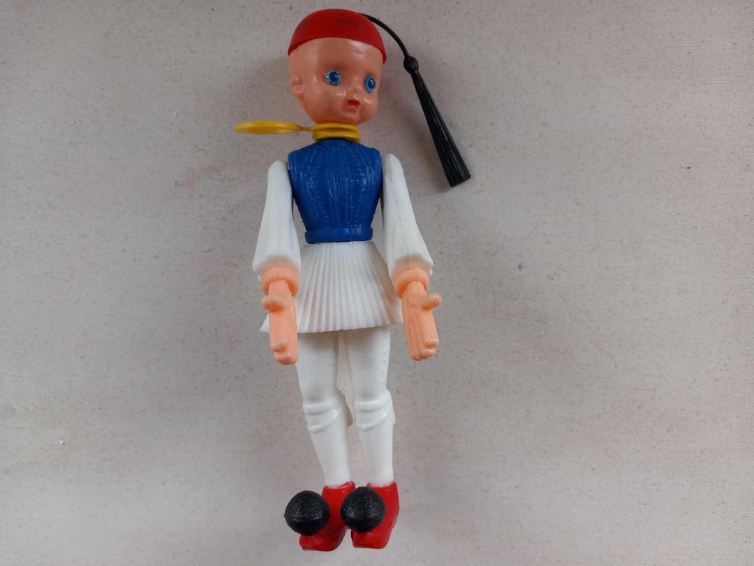 Evzone Plastic Figure ,1970s Evzone Made in Greece ,evzone Plastic ...