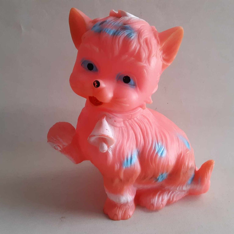 Squeaky Rubber Toy - Etsy