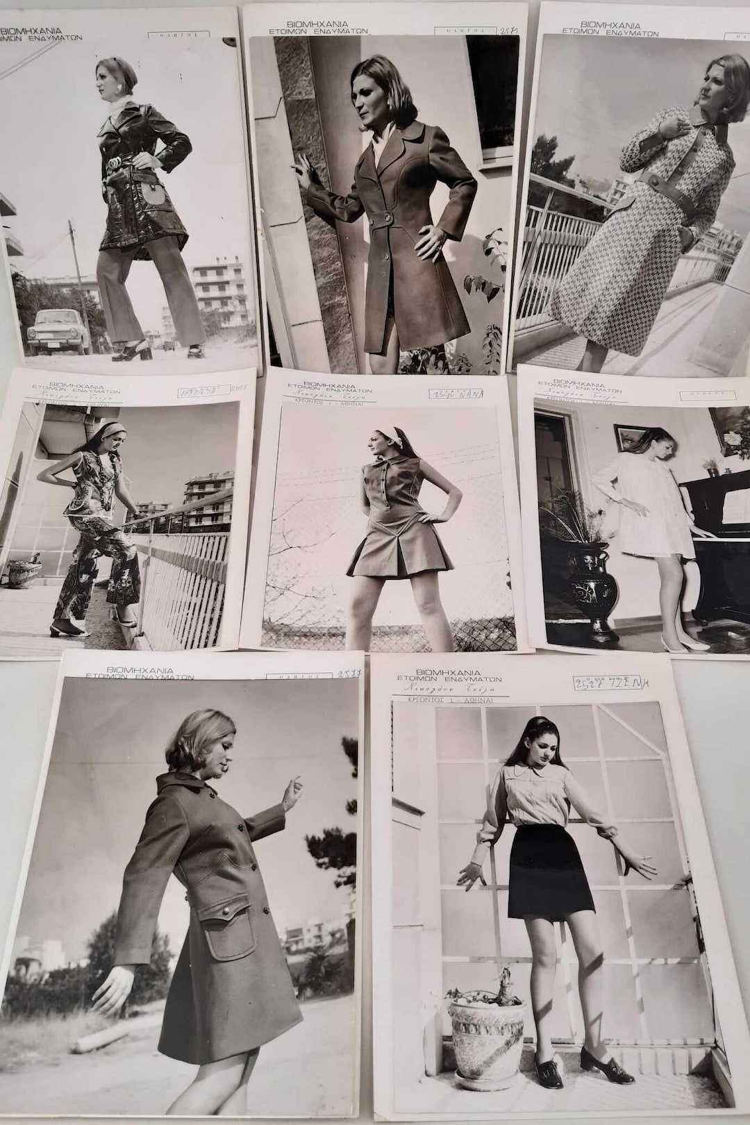 Models in Poses Greece 1960s Photos ,vintage Photography Models Posing ...