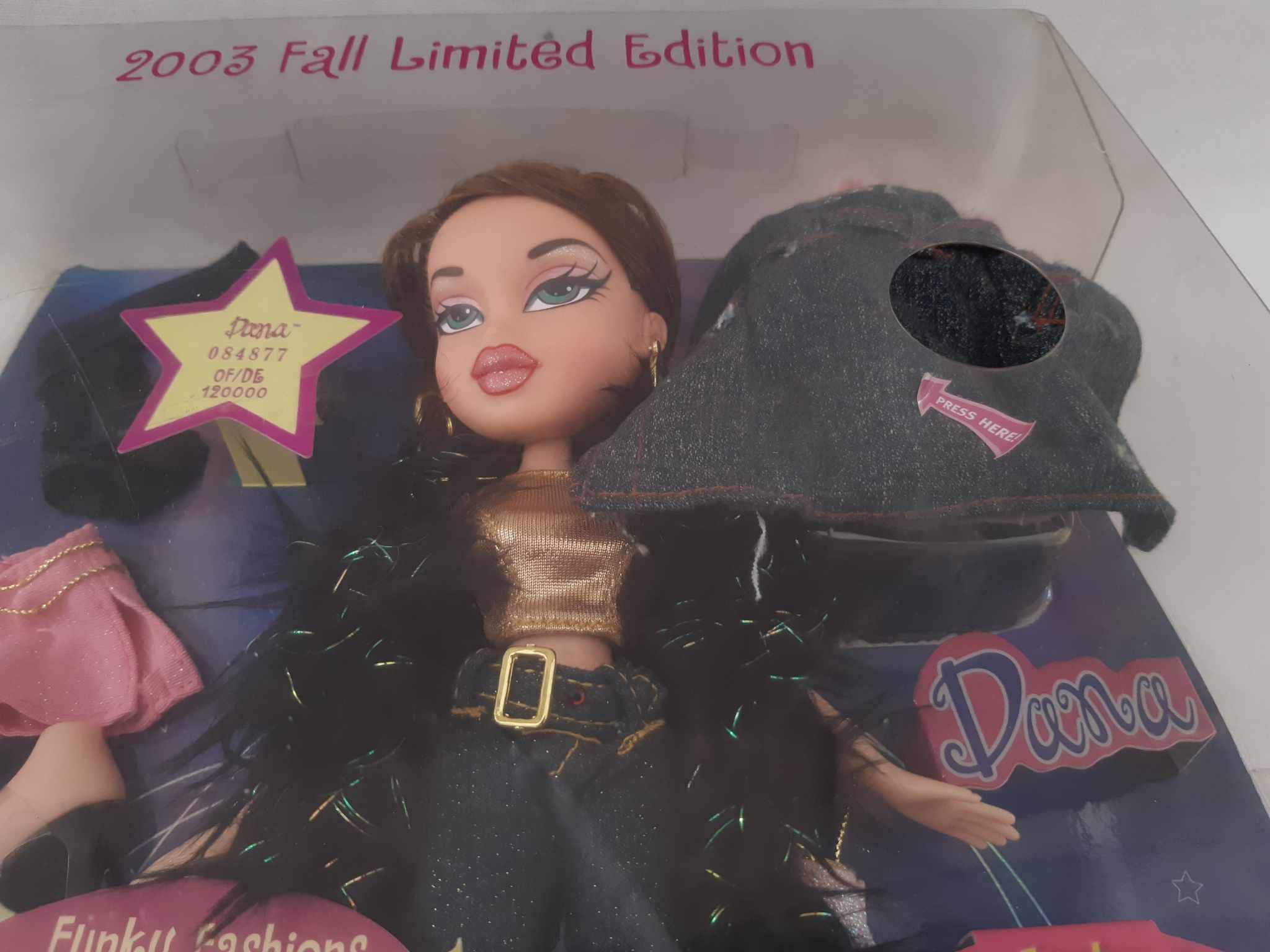 Bratz Dana the Funk 'N' Glow Collection Doll ,boxed 2003 Fall Limited ...